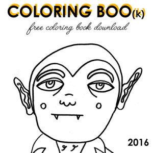 Free Halloween Coloring Book Download Coloring Boo 2016